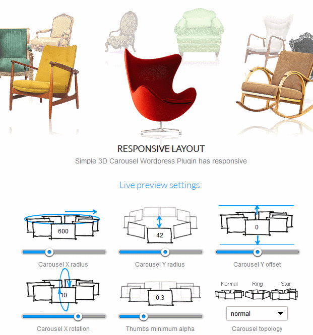 Simple 3D Carousel Slider for WordPress - WP Solver Simple 3D Carousel Slider for WordPress - WP Solver